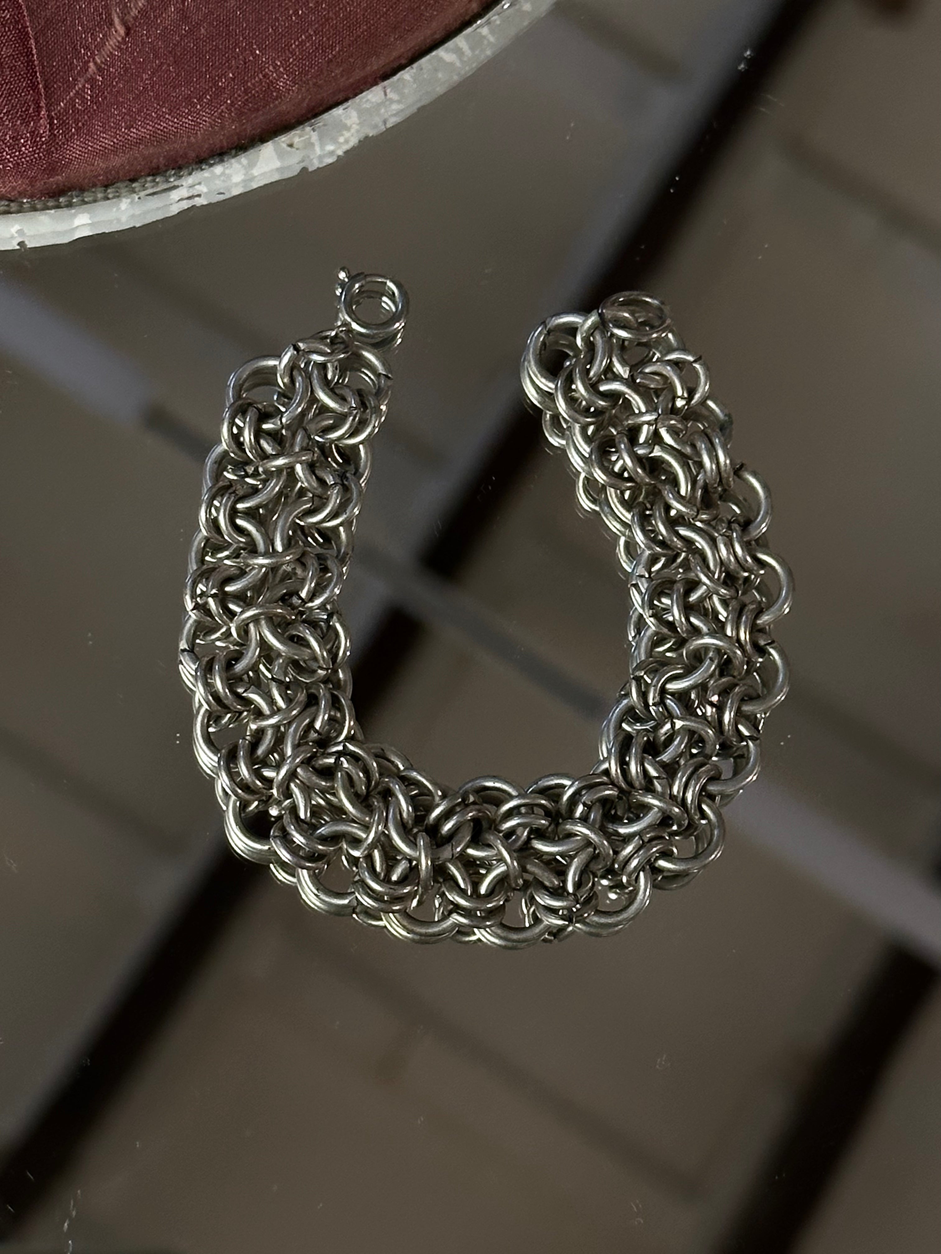 60-70s German chainmail bracelet – TOTO
