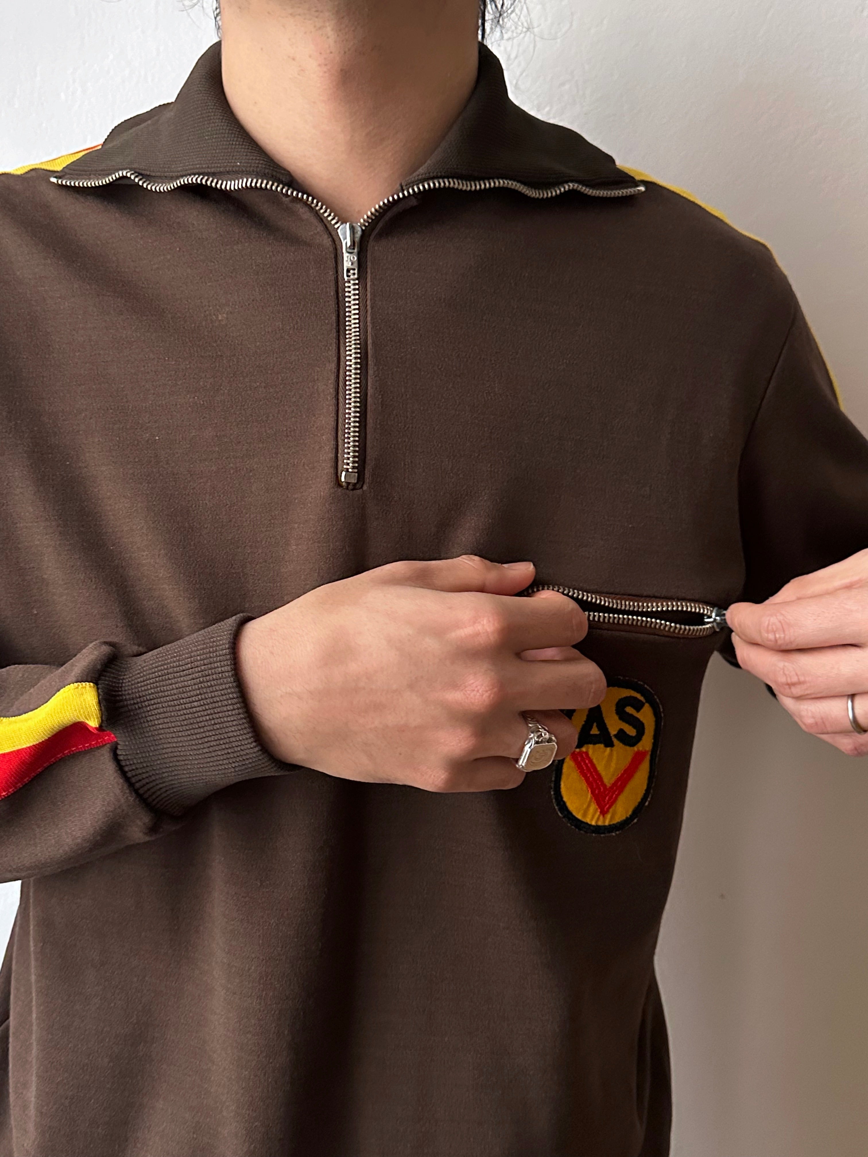 Vintage East-German military training jersey top – TOTO