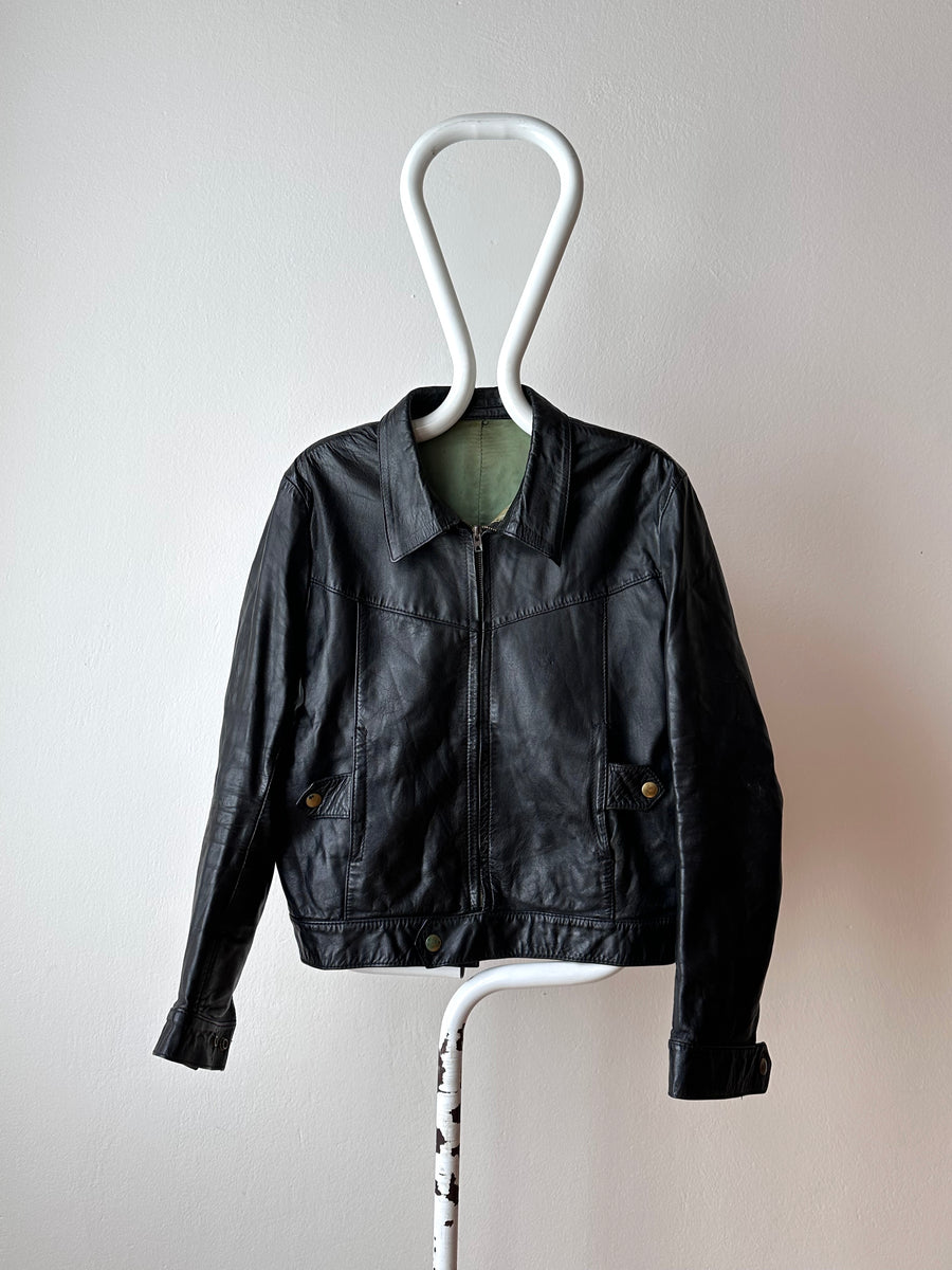 70's Leather jacket – TOTO.CZ