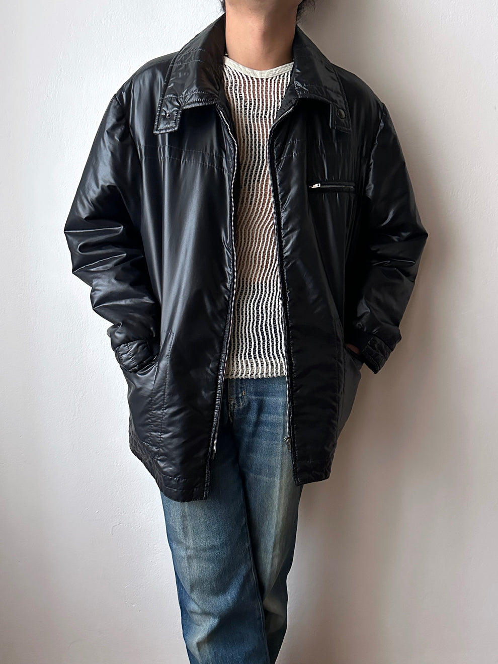 1970s Black padded jacket, Yugoslavia – TOTO